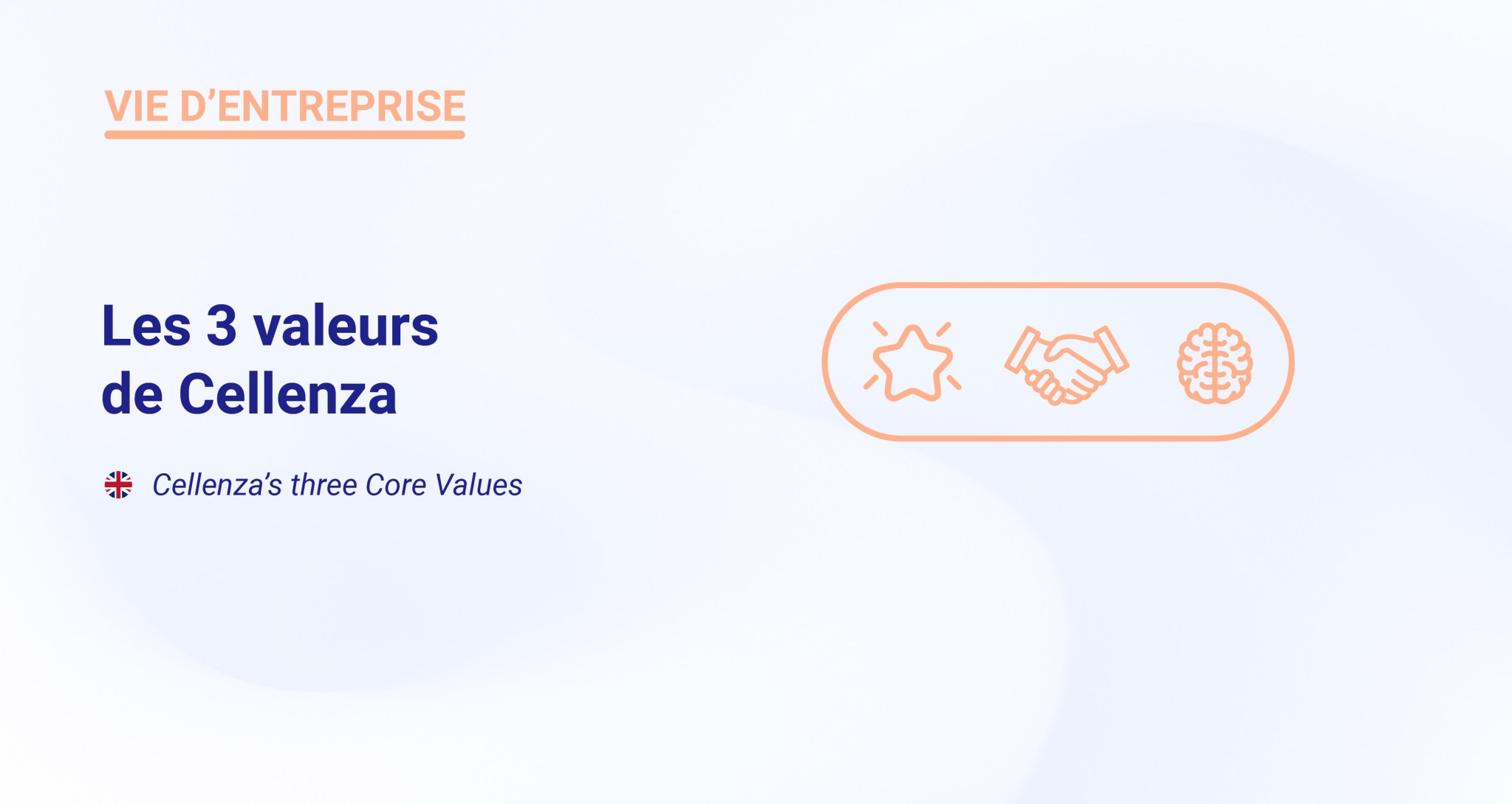 Les 3 valeurs de Cellenza | Le blog de Cellenza