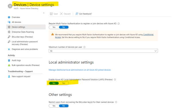 Step by Step to Enable Windows LAPS with Azure AD | Le blog de Cellenza
