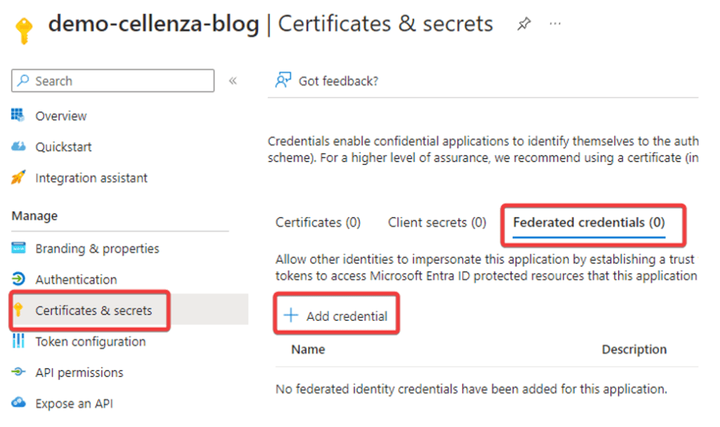 Federated Credentials: How to Deploy an Azure Pipeline without Secrets ...